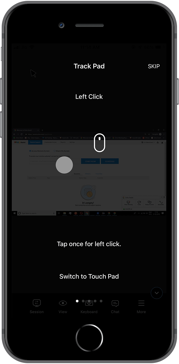 It's here folks! Our all-new Zoho Assist Technician App for iOS and ...