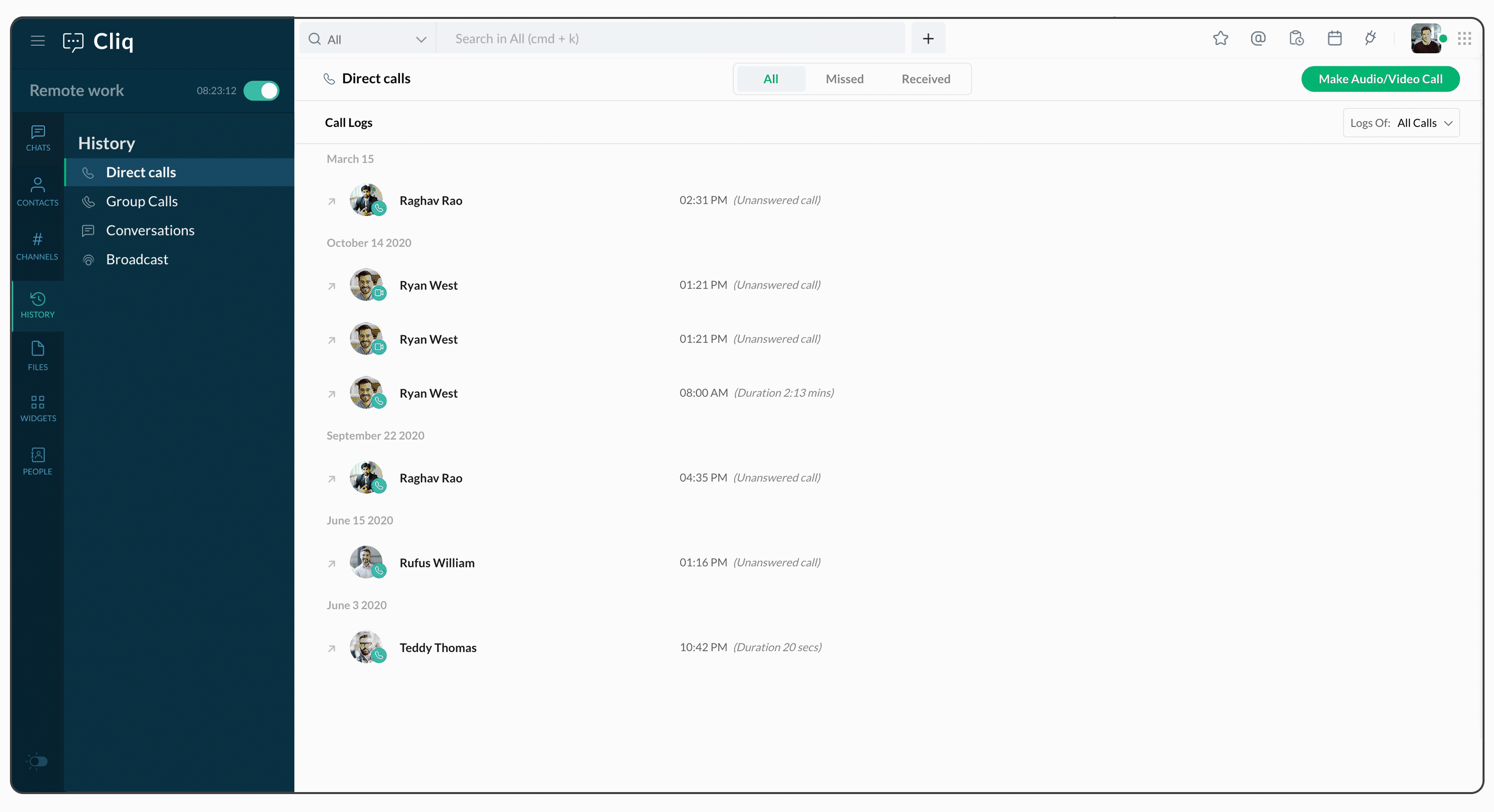 Easily find your way around in Cliq with the all new navigation sidebar ...