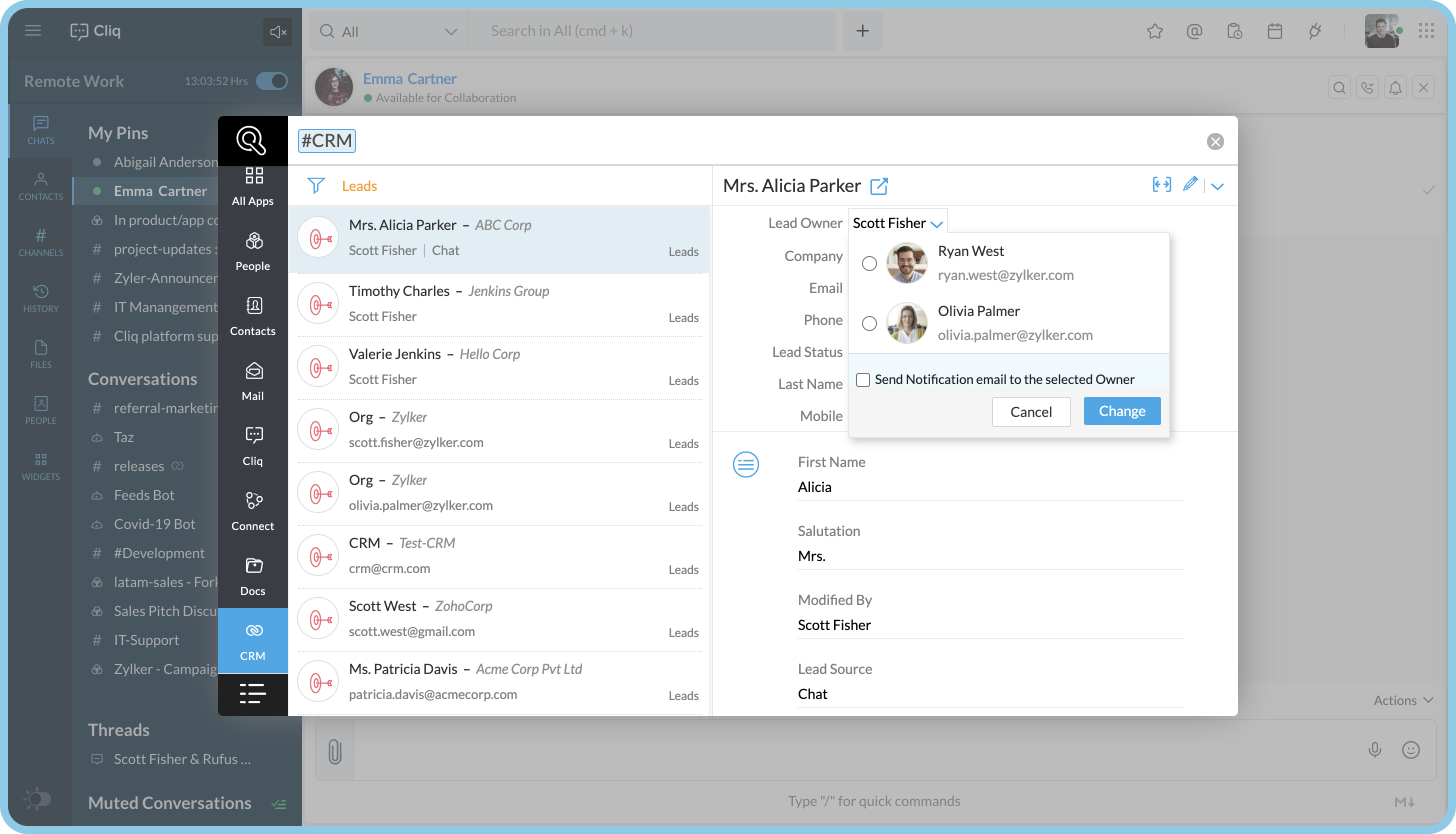 Find your way around Zoho Cliq with our powerful search bar - Zoho Blog
