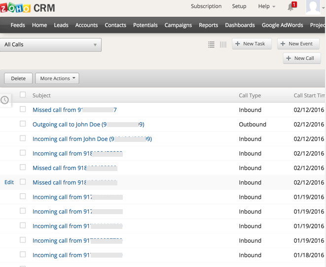 Introducing Knowlarity's SuperReceptionist for Zoho CRM - cloud call management for Indian ...