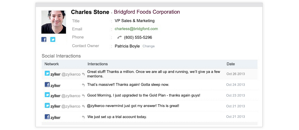 Build relationships, not just pipelines: All-new social features in Zoho CRM - Zoho Blog