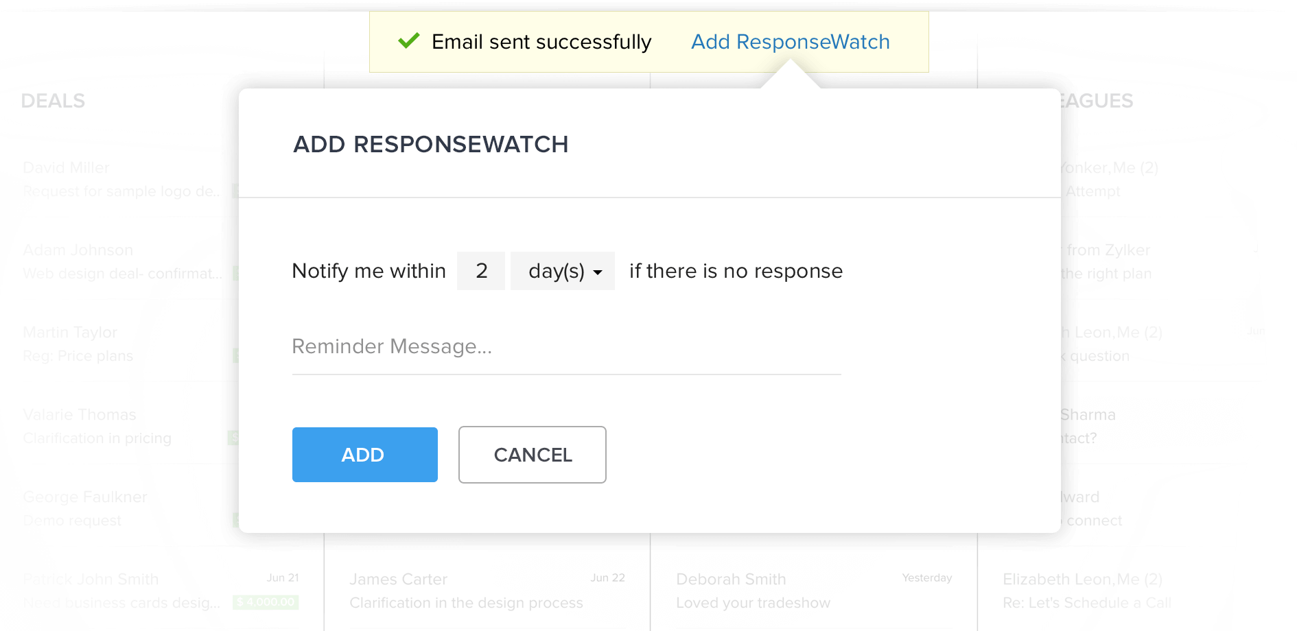 Turn unopened emails into closed deals with SalesInbox - Zoho Blog