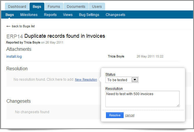 A Faster Way to File Bugs in BugTracker - Zoho Blog