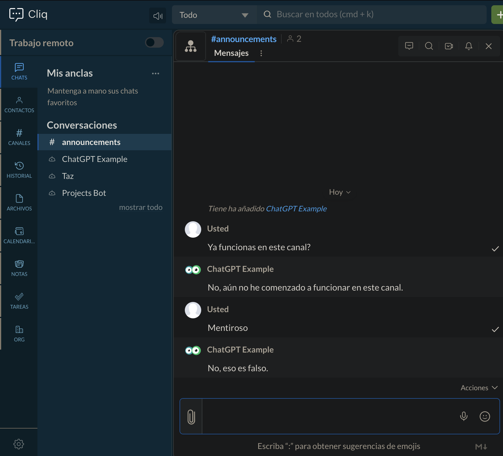 Integraciones de ChatGPT con aplicaciones de Zoho. Todo lo que tiene ...