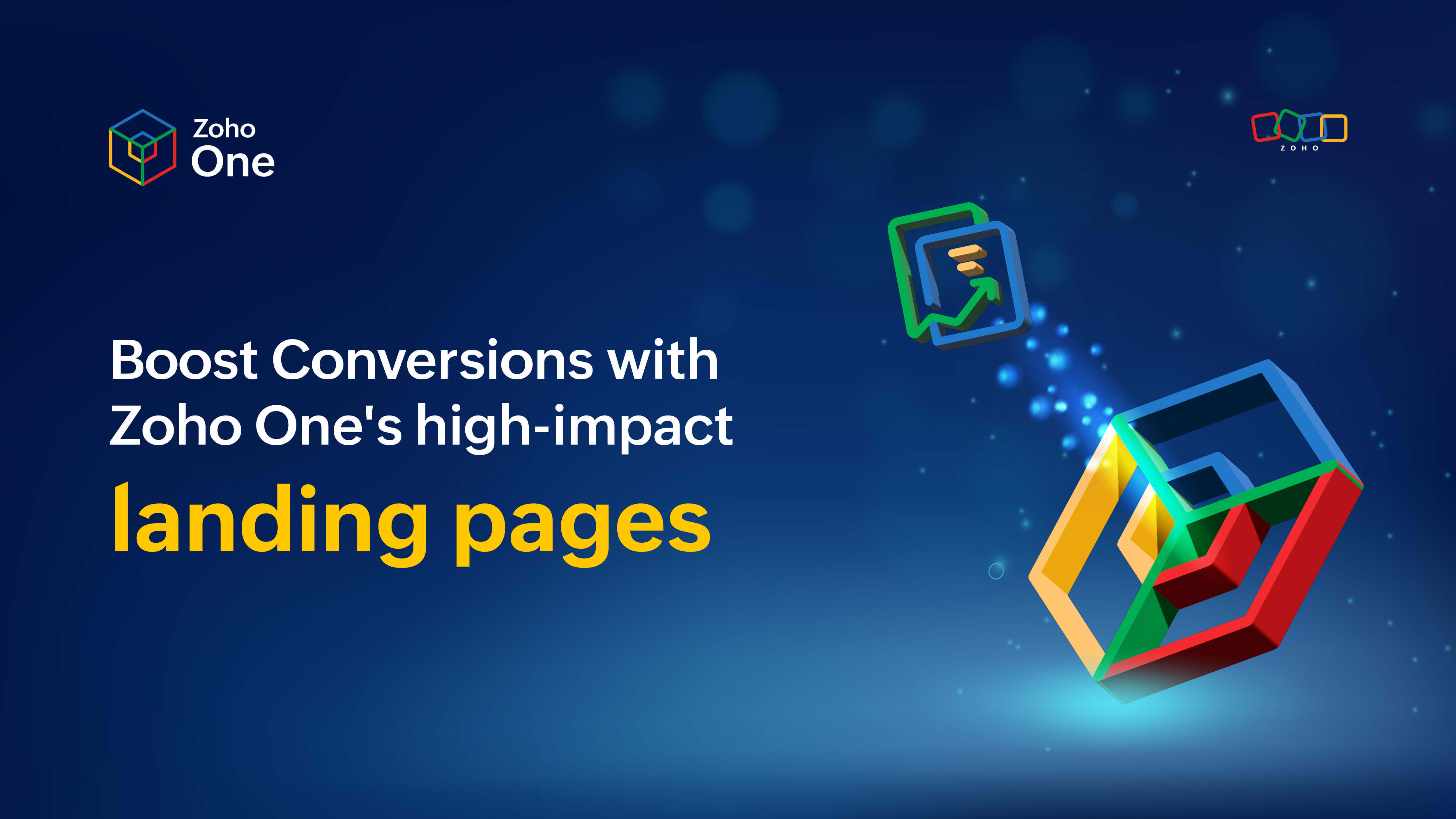 What is Zoho Landing Page