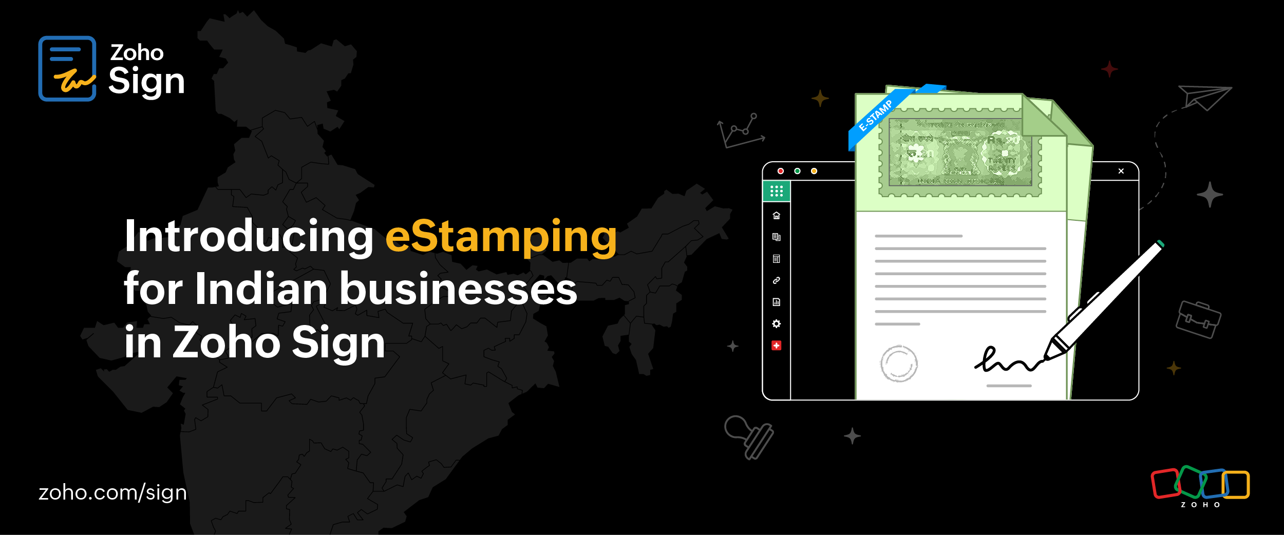 Introducing eStamping for Indian businesses in Zoho Sign - Zoho Blog
