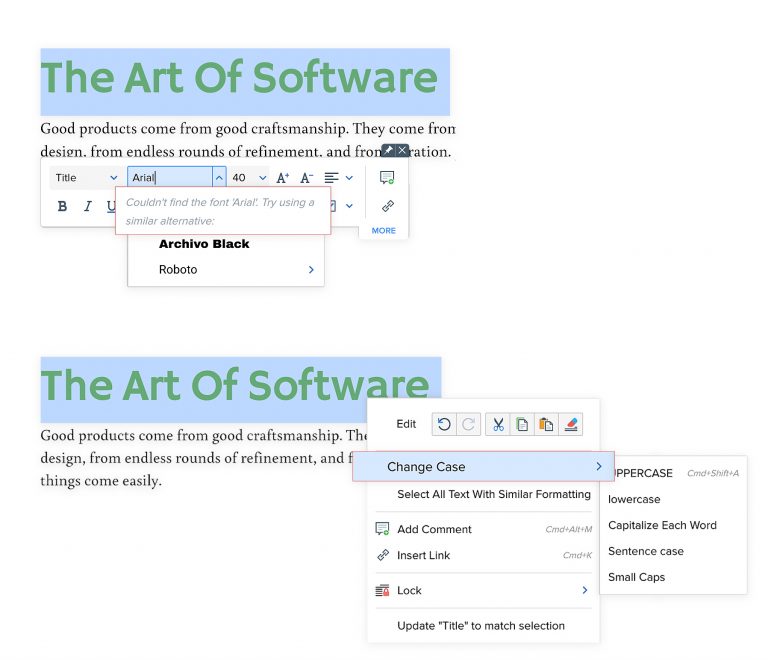 Announcing 7 new user-requested features for Writer - Zoho Blog