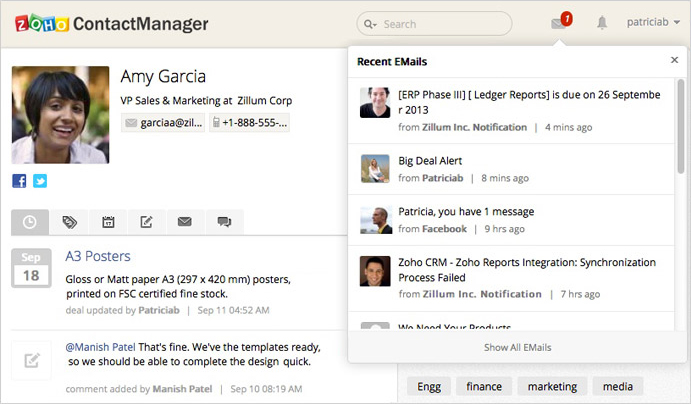Introducing Zoho ContactManager - Zoho Blogs