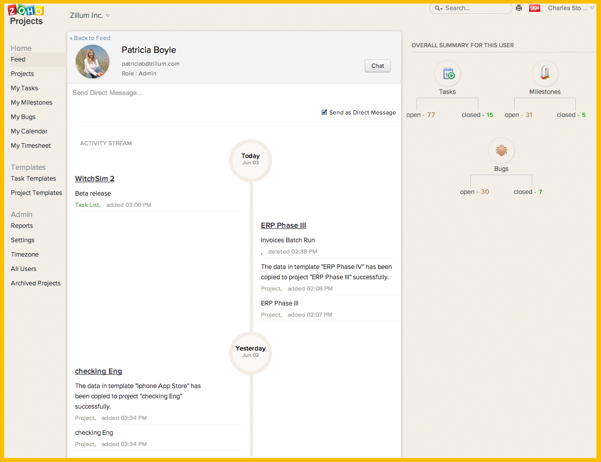 Tracking the Flow of Time - Zoho Blog