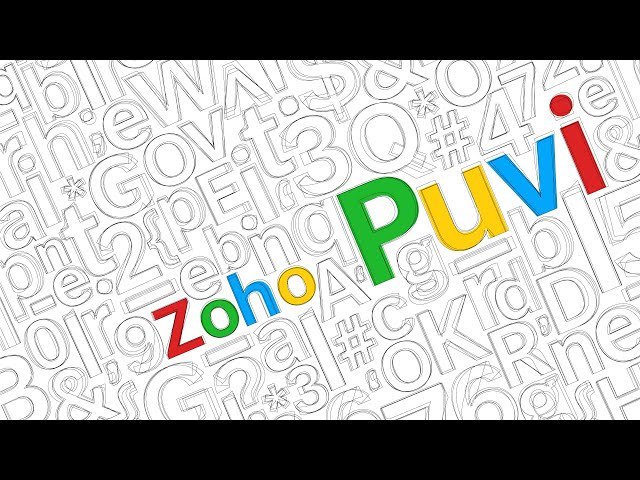 Introducing Puvi–A down-to-earth font from Zoho - Zoho Blog