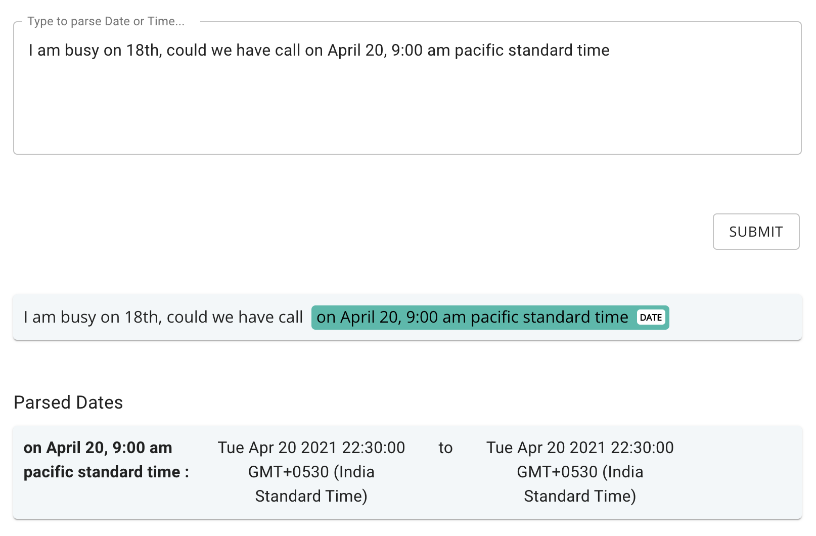 Zia's NLP-based Hawking date/time parser is now open source - Zoho Blog