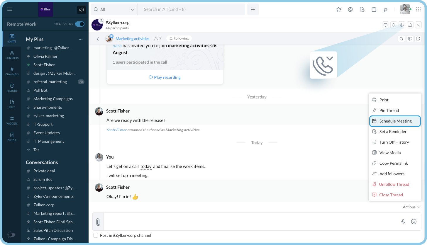 Productive and organized conversations are here: Say hello to Threads ...