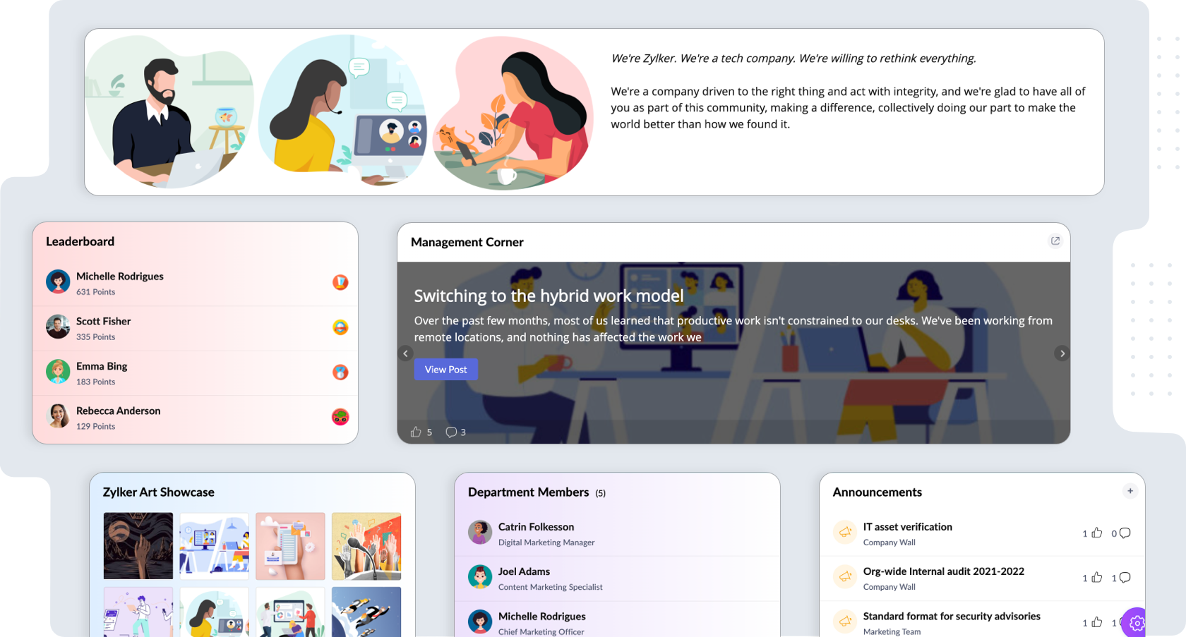 Introducing Zoho Connect's Ultimate Edition: An enterprise intranet ...